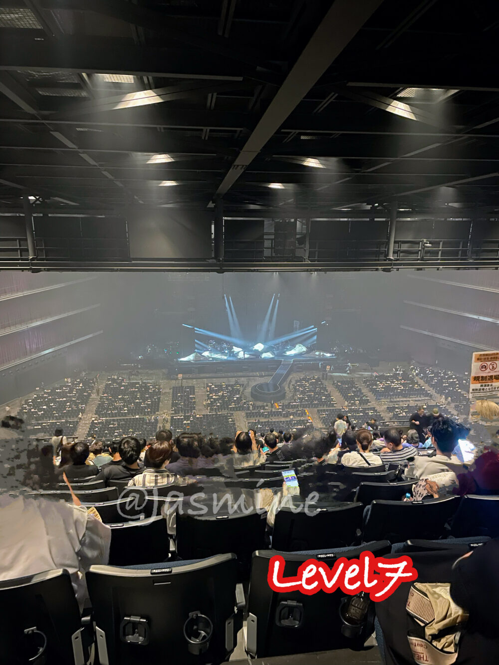 Kアリーナ横浜 座席からの見え方を紹介 レベル1/レベル3/レベル5/レベル7